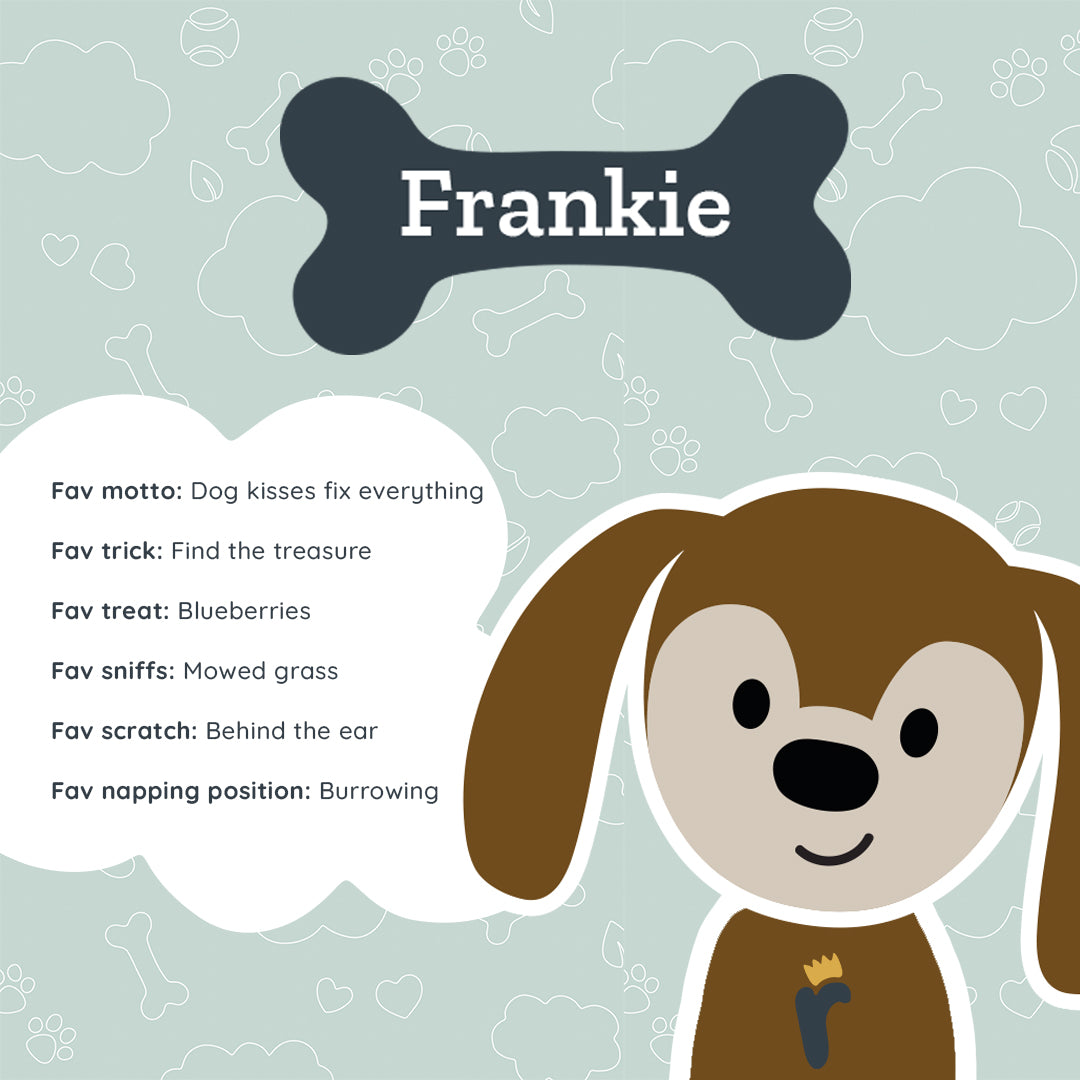 Puppy Comforter - Frankie The Dog – riffraffpets